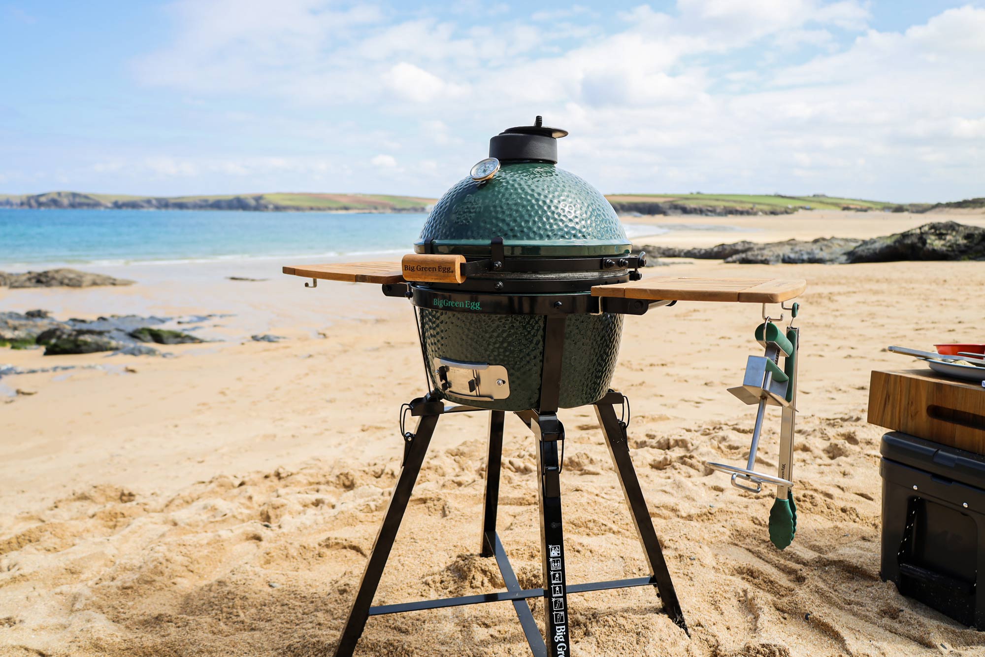 Small Kamado BBQ - Charcoal Ceramic Barbecue